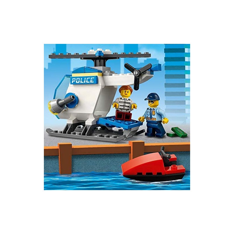 LEGO City Police Elicottero della Polizia, Giocattolo con Minifigure di ...