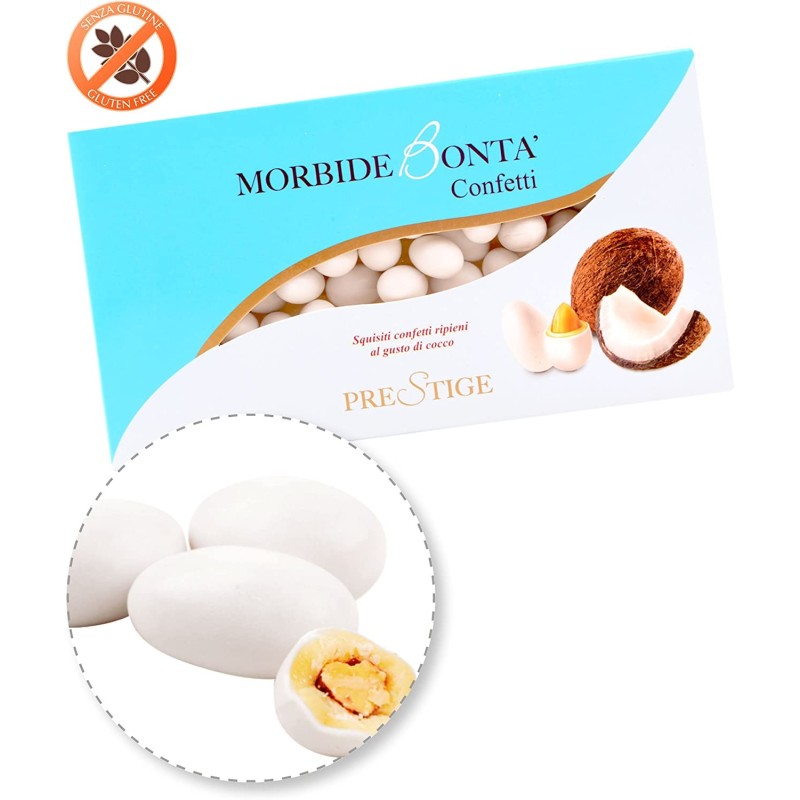 BURATTI Confetti Prestige Morbide Bontà Cocco 500 gr.