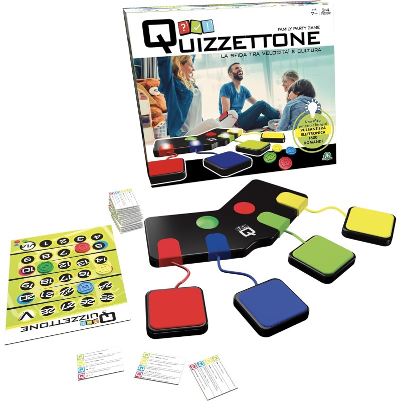 Giochi Preziosi - Quizzettone Il Famoso Gioco Da Tavolo Aggiornato Con ...