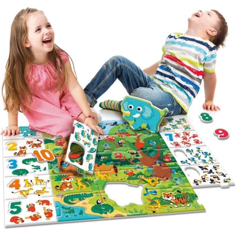 Clementoni - 16652 - Sapientino - Il Puzzle Gigante Dei Numeri - Gioco ...