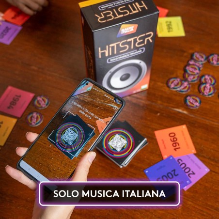 Yas! Games - Hitster Radio Italia, Party Game Musicale per Giocatori ...